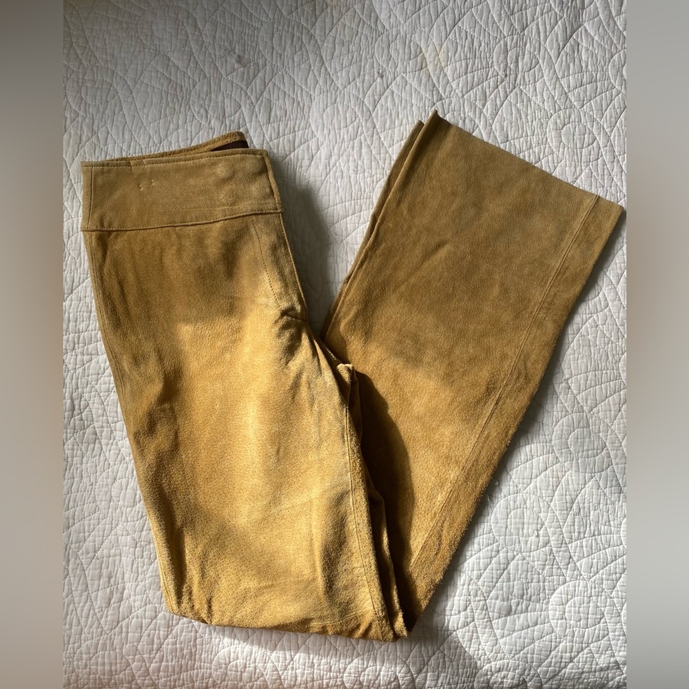 Genuine Nude Leather Pants Gem